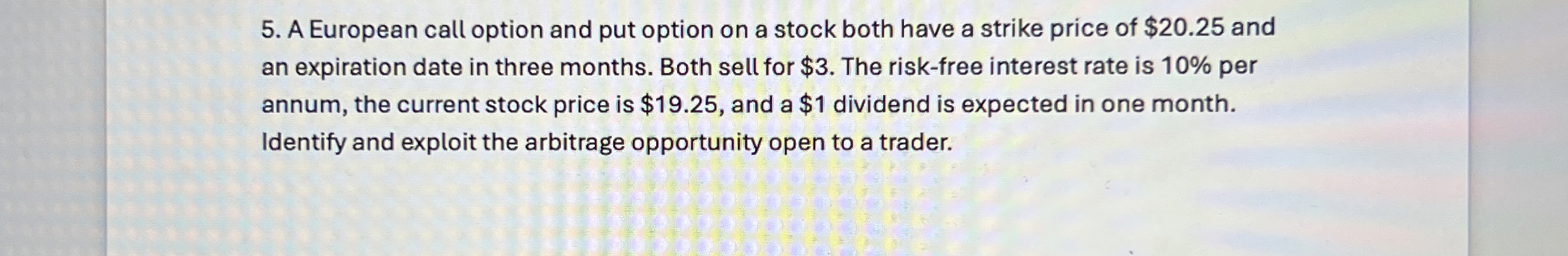 Solved A European call option and put option on a stock both | Chegg.com