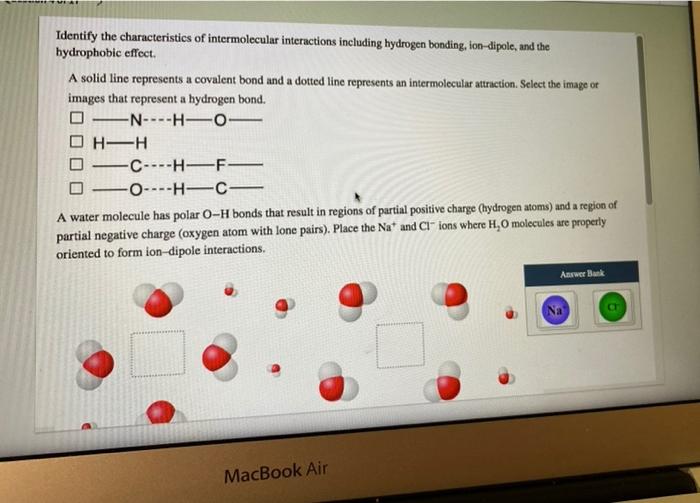 Solved Identify the characteristics of intermolecular | Chegg.com