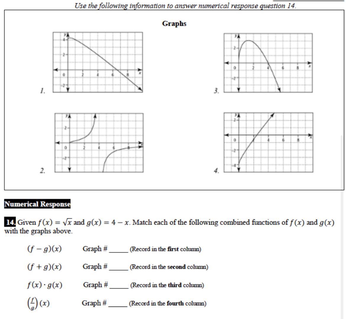Solved Use the following information to answer numerical | Chegg.com