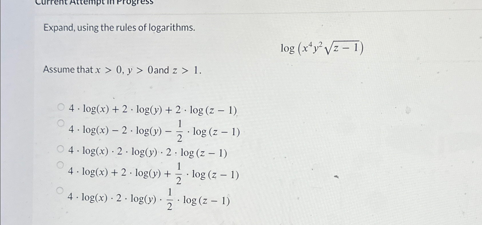 Solved Expand, using the rules of | Chegg.com