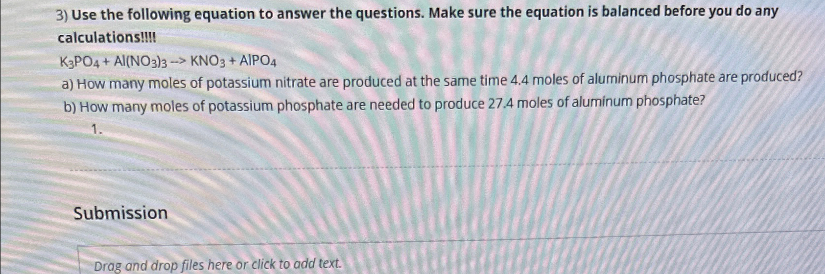 Solved Use the following equation to answer the questions. | Chegg.com