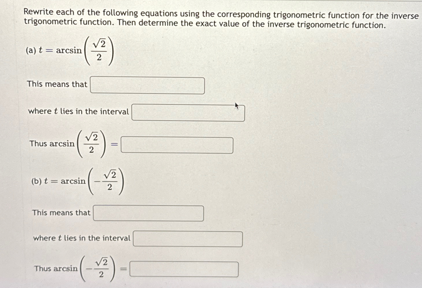 Solved Rewrite each of the following equations using the | Chegg.com