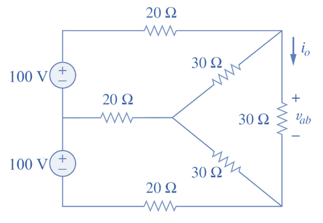 Solved Determine io in amperes with four decimal places | Chegg.com