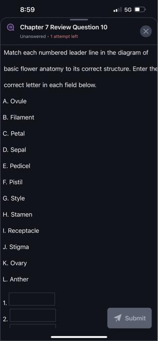 Solved Chapter 7 Review Question 10 Unanswered * 1 attempt | Chegg.com