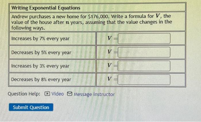 Solved Question Help: Video Message instructor | Chegg.com