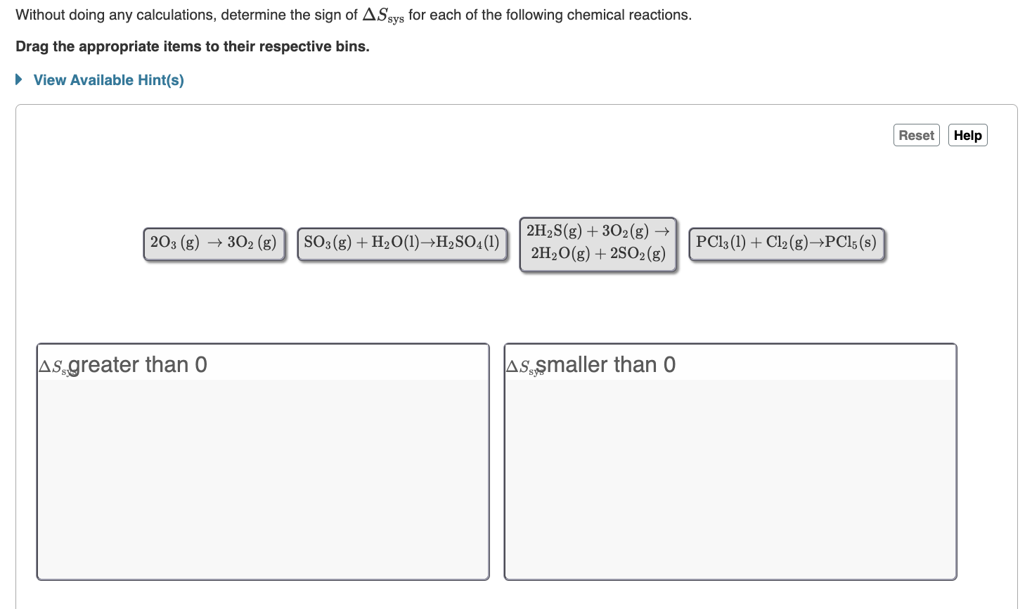 Solved Without doing any calculations, determine the sign of | Chegg.com