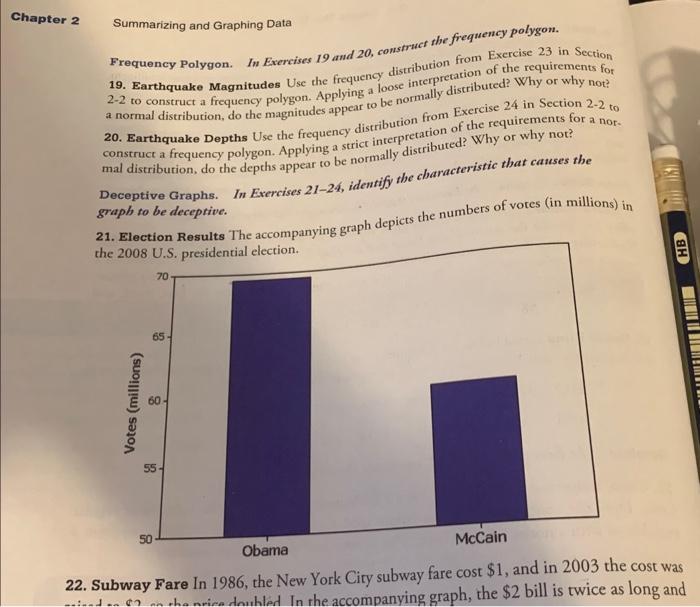 Solved \r\n23. Earthquake Magnitudes Refer to the earthquake | Chegg.com