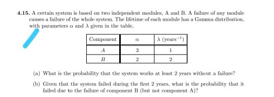 Solved 4.9. On the average, a computer experiences | Chegg.com