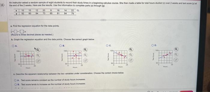 Solved the ond of the 2 wooks. Here are the results. Use the | Chegg.com