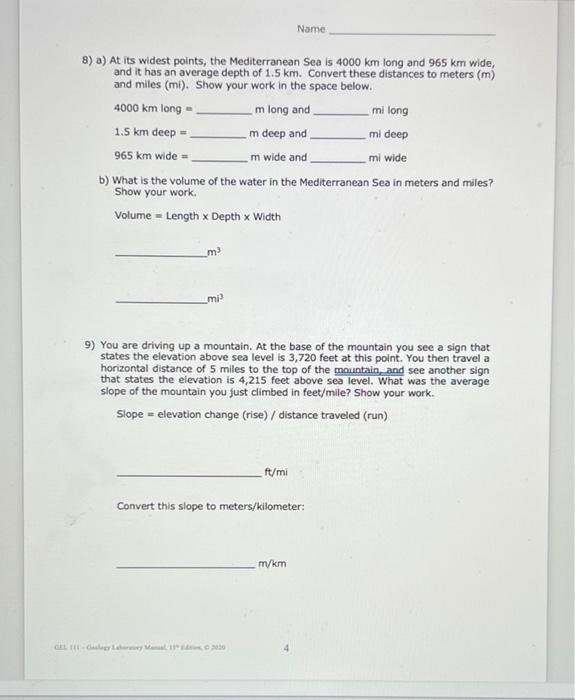 Solved Supplemental Data for Lab 1 Name Height Shoe Size | Chegg.com