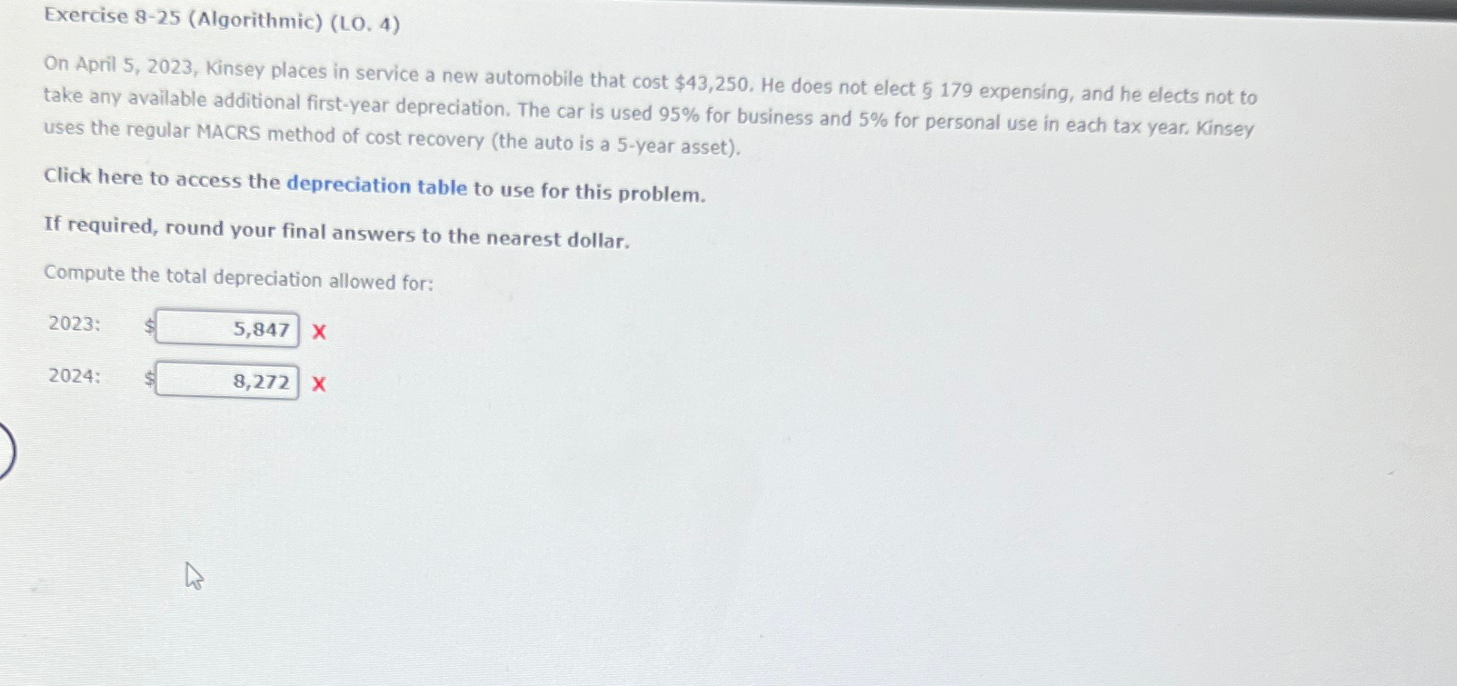 Solved Exercise 8-25 (Algorithmic) (10.4)On April 5, 2023, | Chegg.com