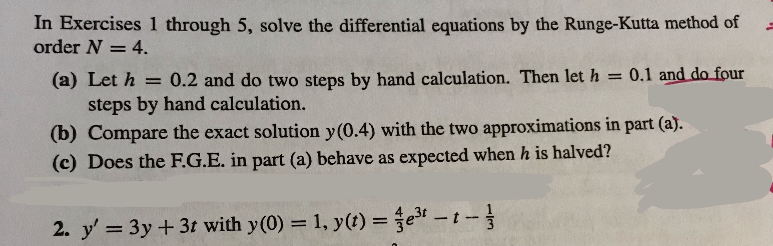 Solved In Exercises 1 ﻿through 5, ﻿solve the differential | Chegg.com