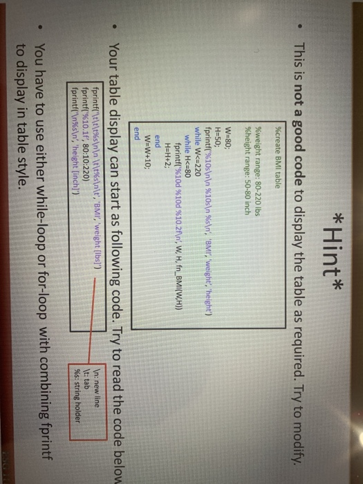 Solved HW2 The body mass index, or BMI, is a calculation | Chegg.com