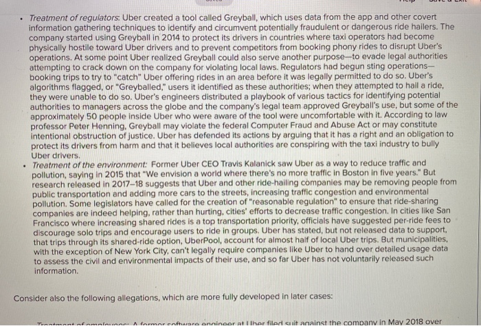 Solved Saved Help Save & Exit Subm Uber Continuing | Chegg.com