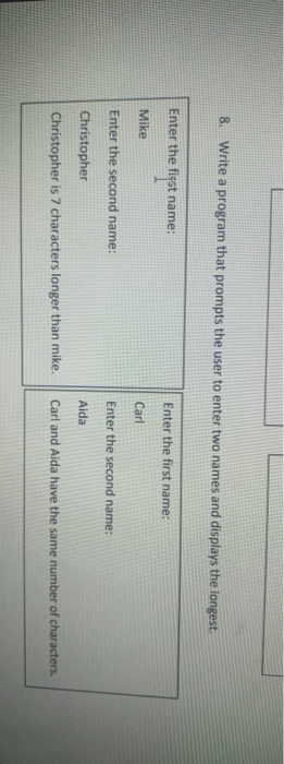 Solved Write a program that prompts the user to enter two | Chegg.com