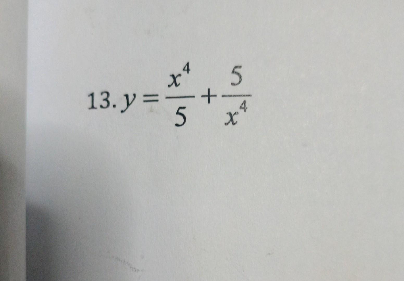Solved DERIVATIVE OF ALGEBRAIC FUNCTION Find the derivative | Chegg.com