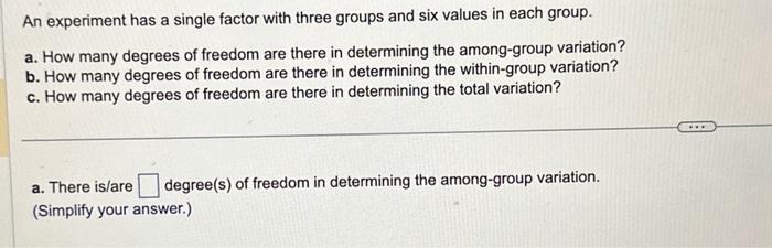 Solved how many degrees of freedom are there in determining | Chegg.com