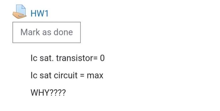 Solved Ic sat circuit =max | Chegg.com