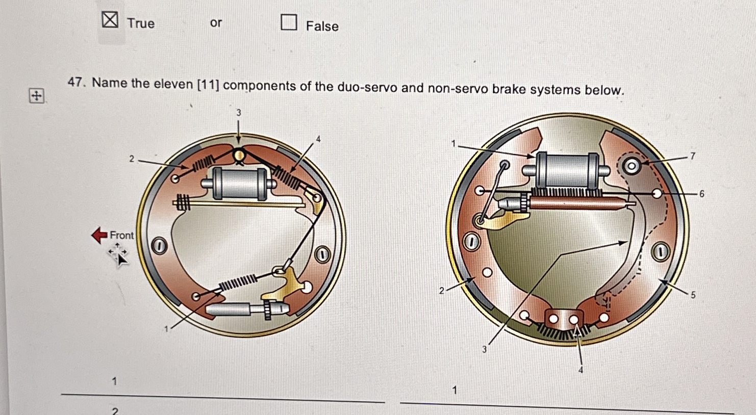 Solved TrueorFalse47. ﻿Name the eleven [11] ﻿components of | Chegg.com