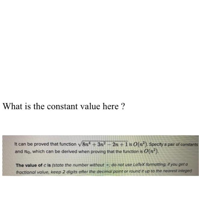 Solved The constant value it is not 14 so what is the answer | Chegg.com