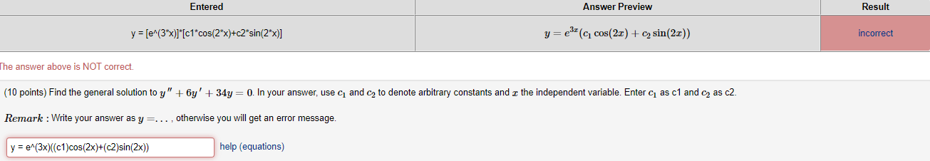Solved The answer above is NOT correct.(10 ﻿points) ﻿Find | Chegg.com