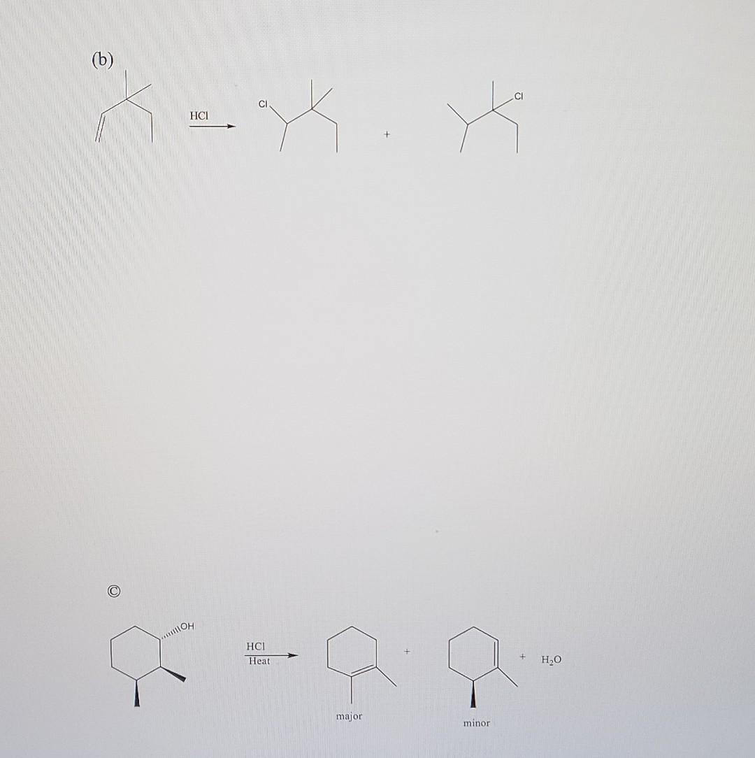 Solved 4. Write a complete stepwise mechanism for any TWO of | Chegg.com