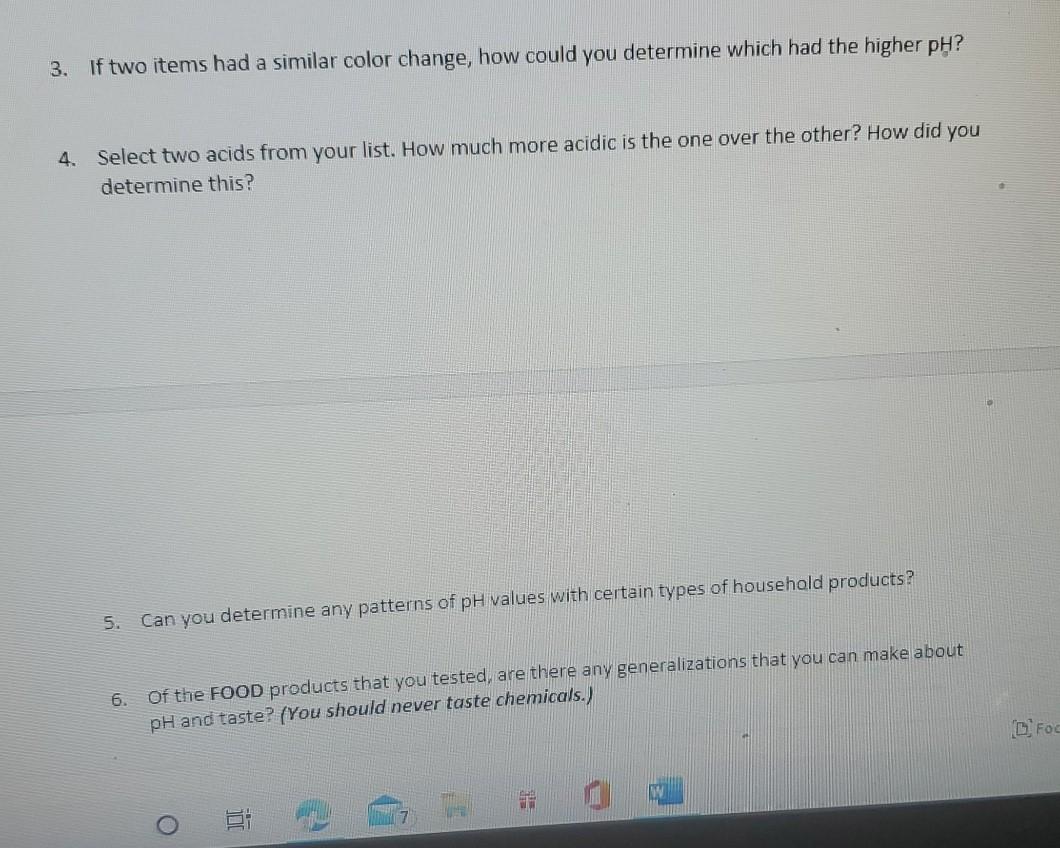 Solved ces Mallings Review VIE REP Table 2 Visual pH Scale | Chegg.com
