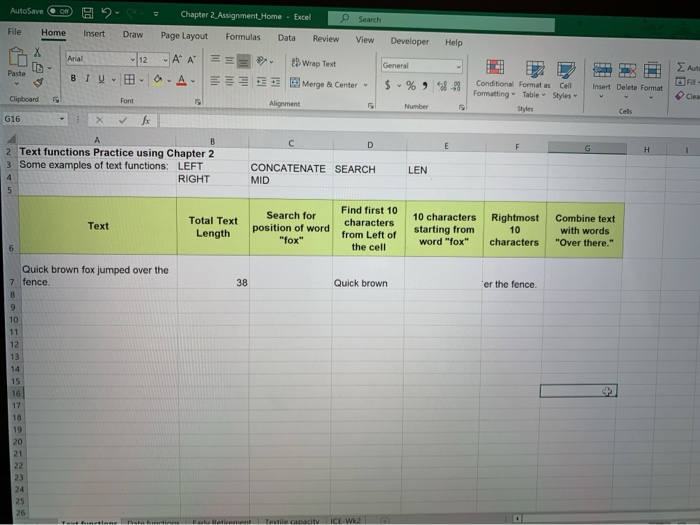 Solved AutoSave on 2 Chapter 2 Assignment Home Biced Search | Chegg.com