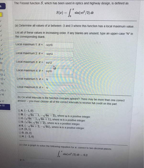 Solved FTC Part II: Problem 10 Previous Problem Problem List | Chegg.com