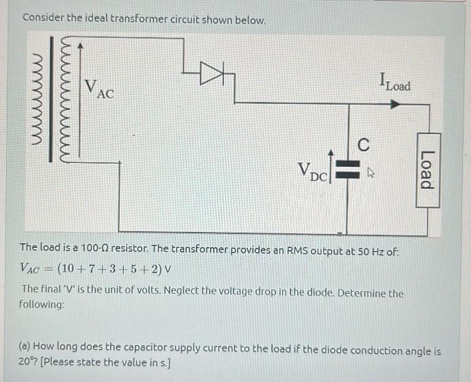 Solved Consider the ideal transformer circuit shown below. | Chegg.com Solved Consider the ideal transformer circuit shown below. | Chegg.com