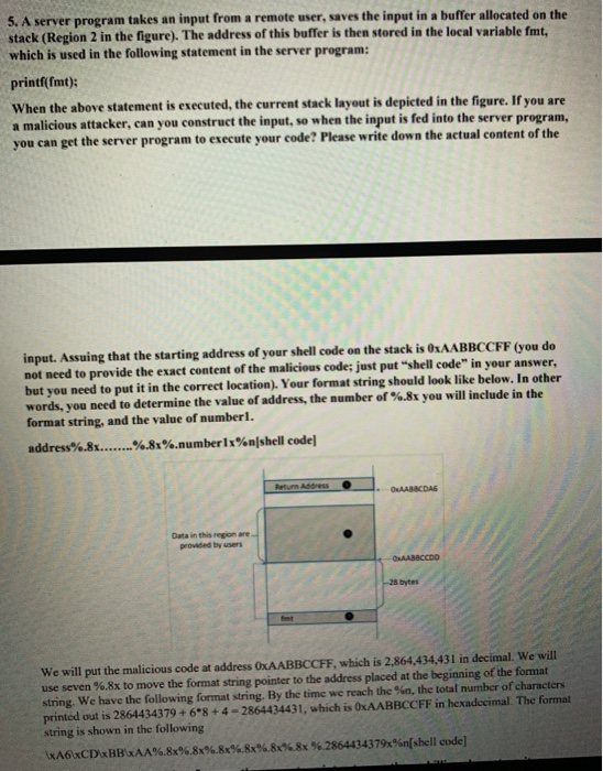 The following picture shows a question with my | Chegg.com