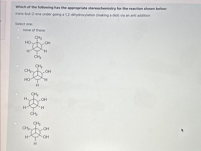 Solved Which of the following has the appropriate | Chegg.com