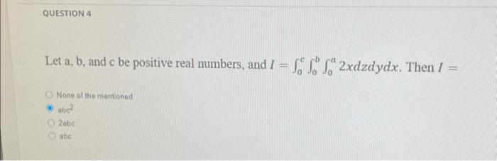 Solved Let \\( \\mathrm{a}, \\mathrm{b} \\), and \\( | Chegg.com