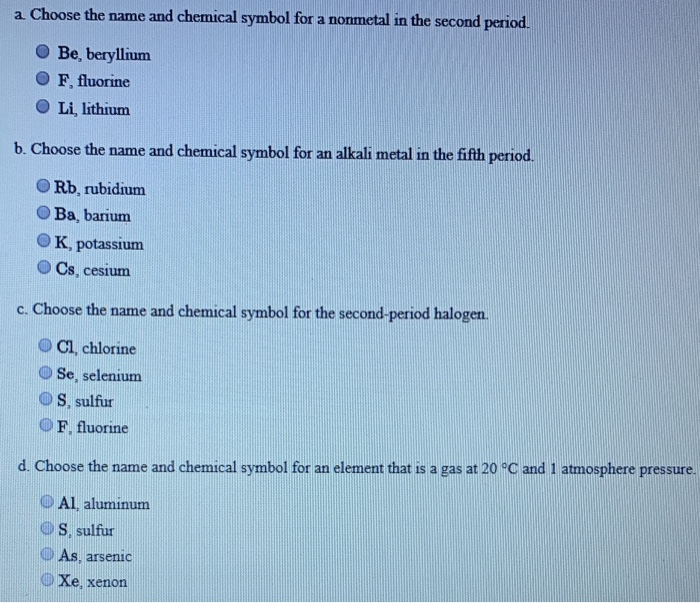 Natural Gas Symbol Chemistry