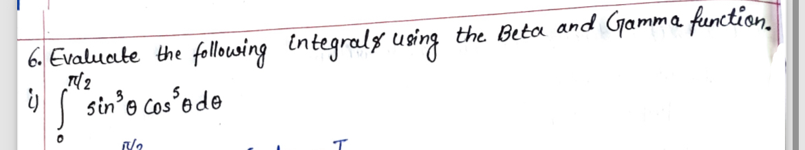 Evaluate the following integrals using the Beta and | Chegg.com