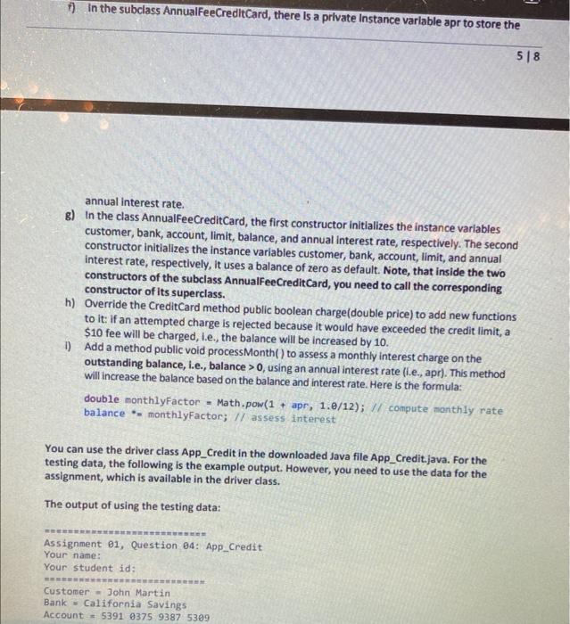 Solved 4. (40 pts) Use the following UML dlagram as a | Chegg.com