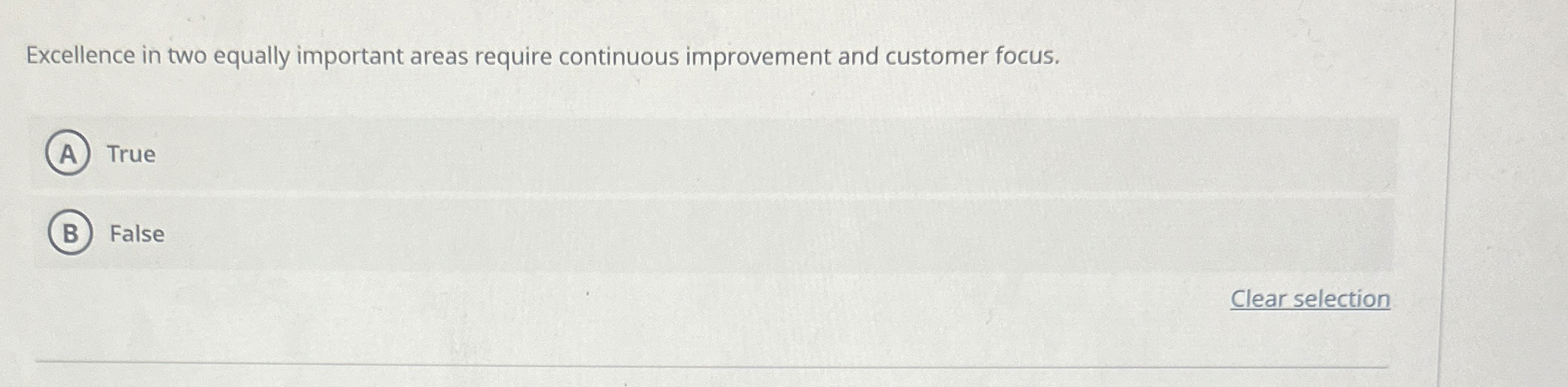 Solved Excellence in two equally important areas require | Chegg.com
