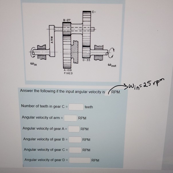 Solved ARM A-108 FIXED Answer the following if the input | Chegg.com