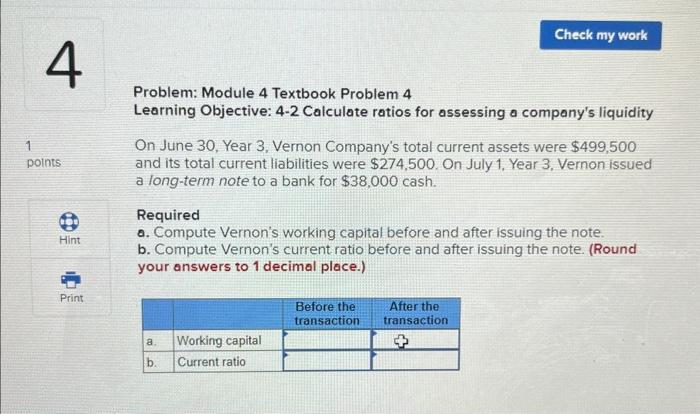 Solved Problem: Module 4 Textbook Problem 4 Learning | Chegg.com
