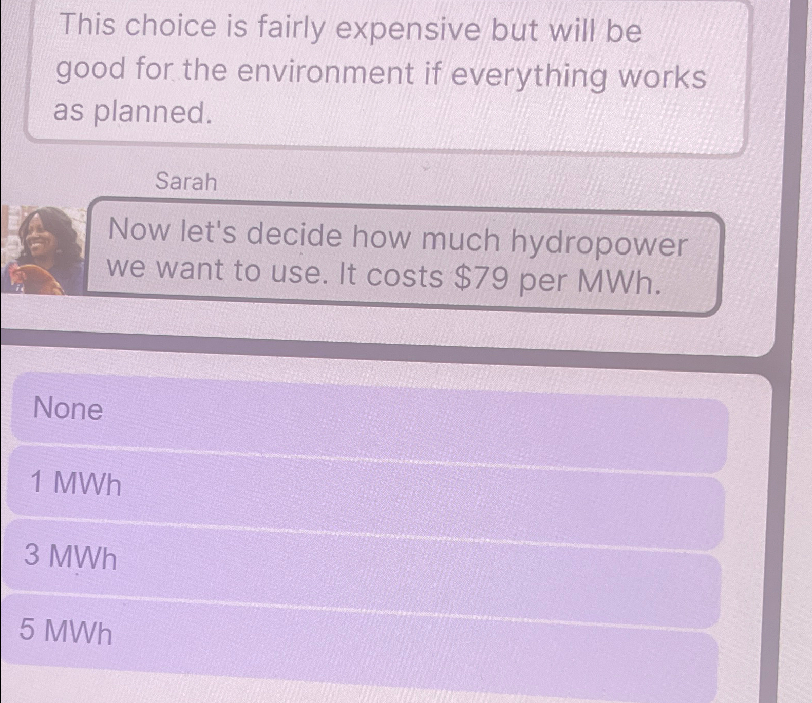 Solved This choice is fairly expensive but will be good for | Chegg.com