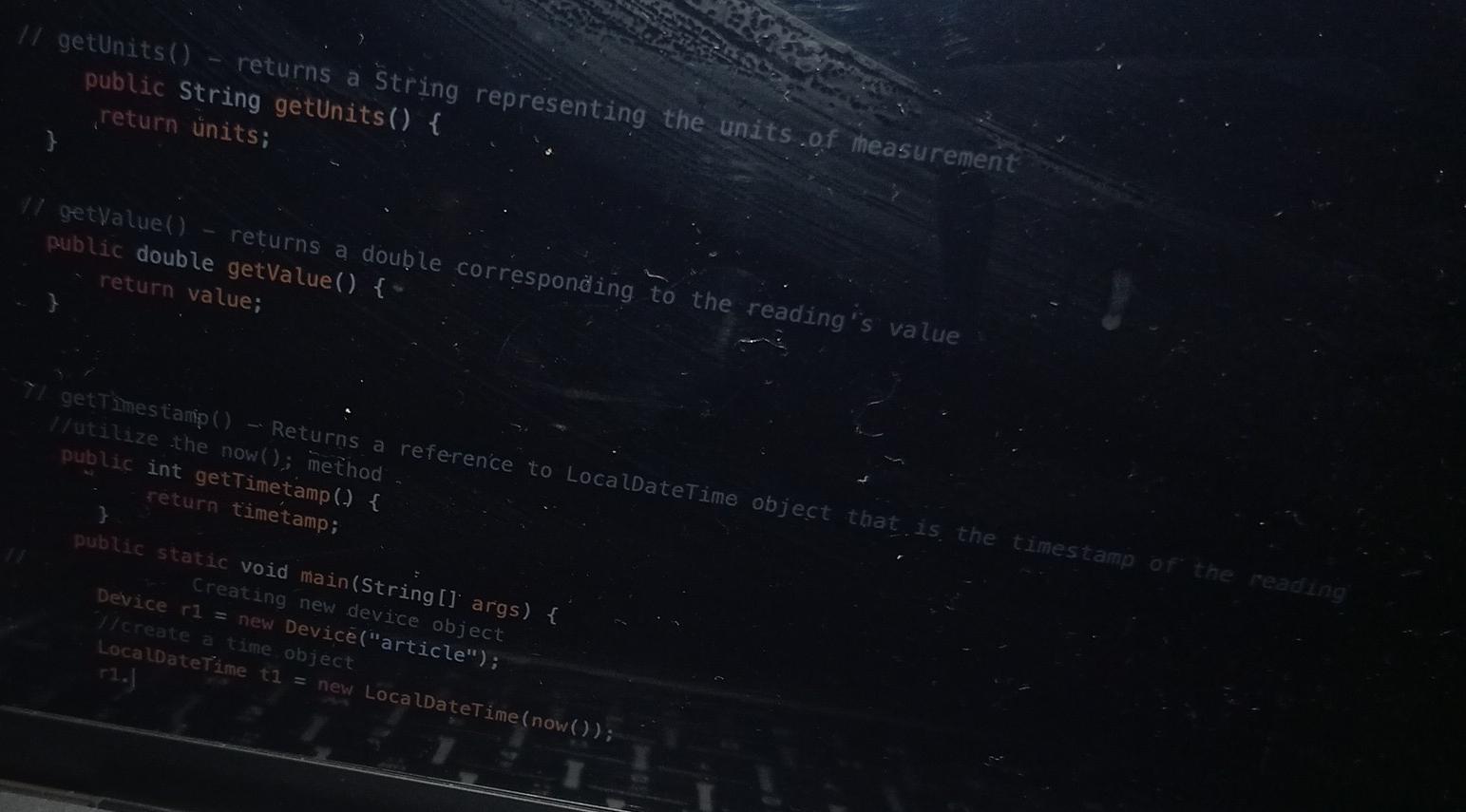 Solved 3 import java, time. LocalDateTime; 4 5 public class | Chegg.com