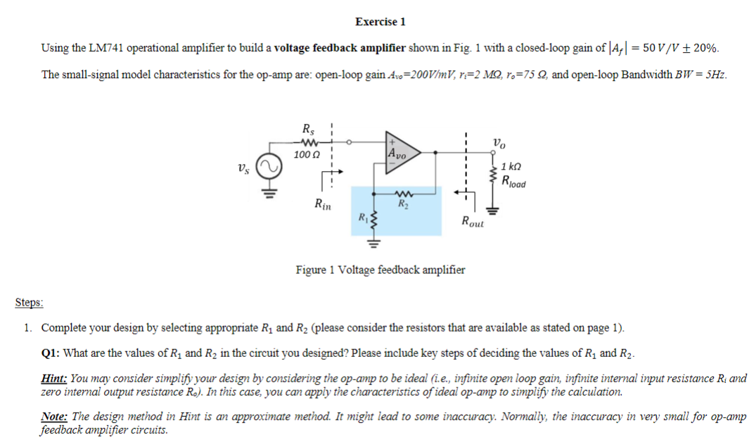 Solved Can you find the values of R1 ﻿and R2 ﻿given that the | Chegg.com