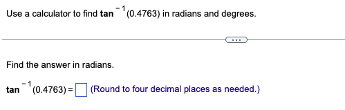 Solved Find the exact value of the expression in radians and | Chegg.com