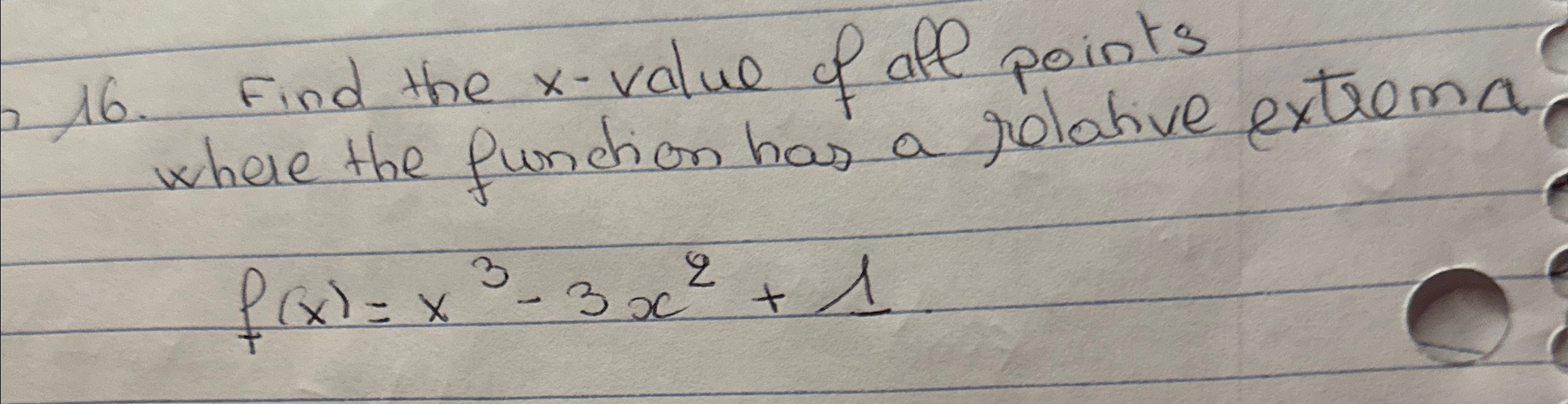 Solved Find the x-value of all points where the function has | Chegg.com