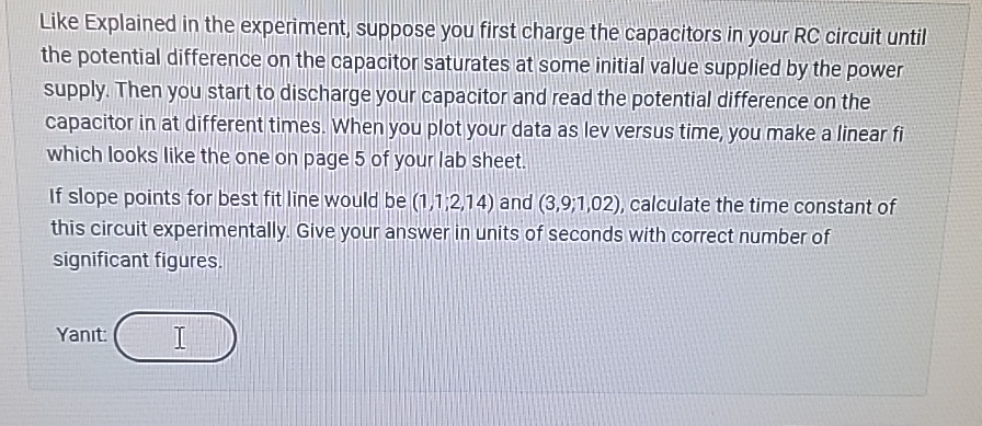 Solved Like Explained in the experiment, suppose you first | Chegg.com