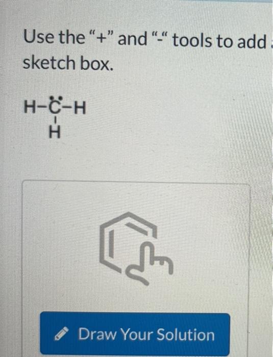 Solved use the plus and minus tools to add any missing | Chegg.com
