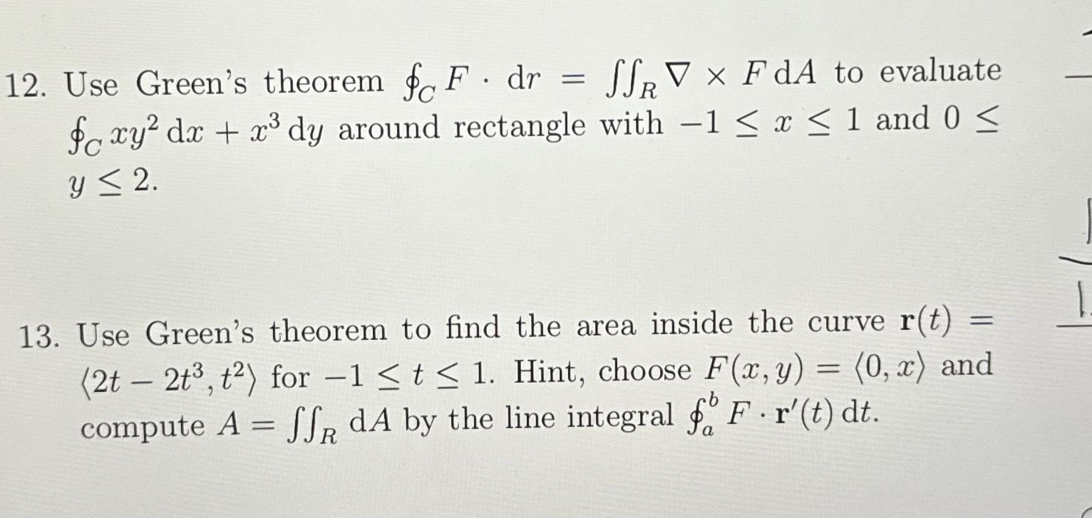 Solved Use Green's theorem o\\\\int_C | Chegg.com
