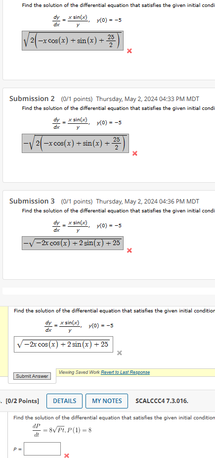 Solved Find the solution of the differential equation that | Chegg.com