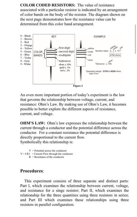 Solved E4a: Simple D.C. Circuits Introduction: An oft | Chegg.com
