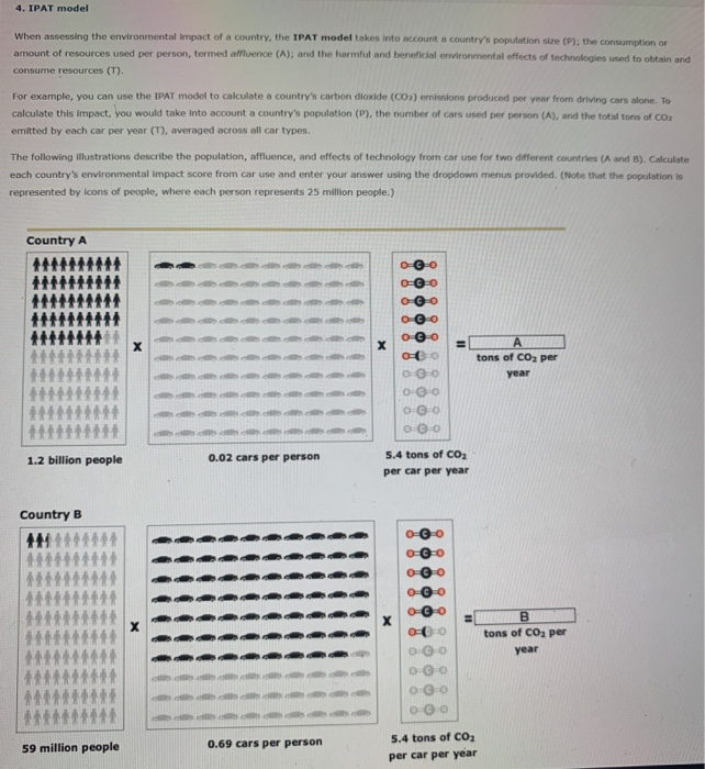 Solved Environmental Science The blanks have multiple choice | Chegg.com